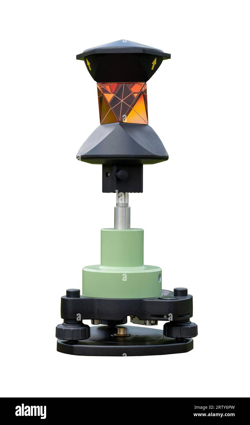 Geodetical target for precise angles and distance measurement Stock ...