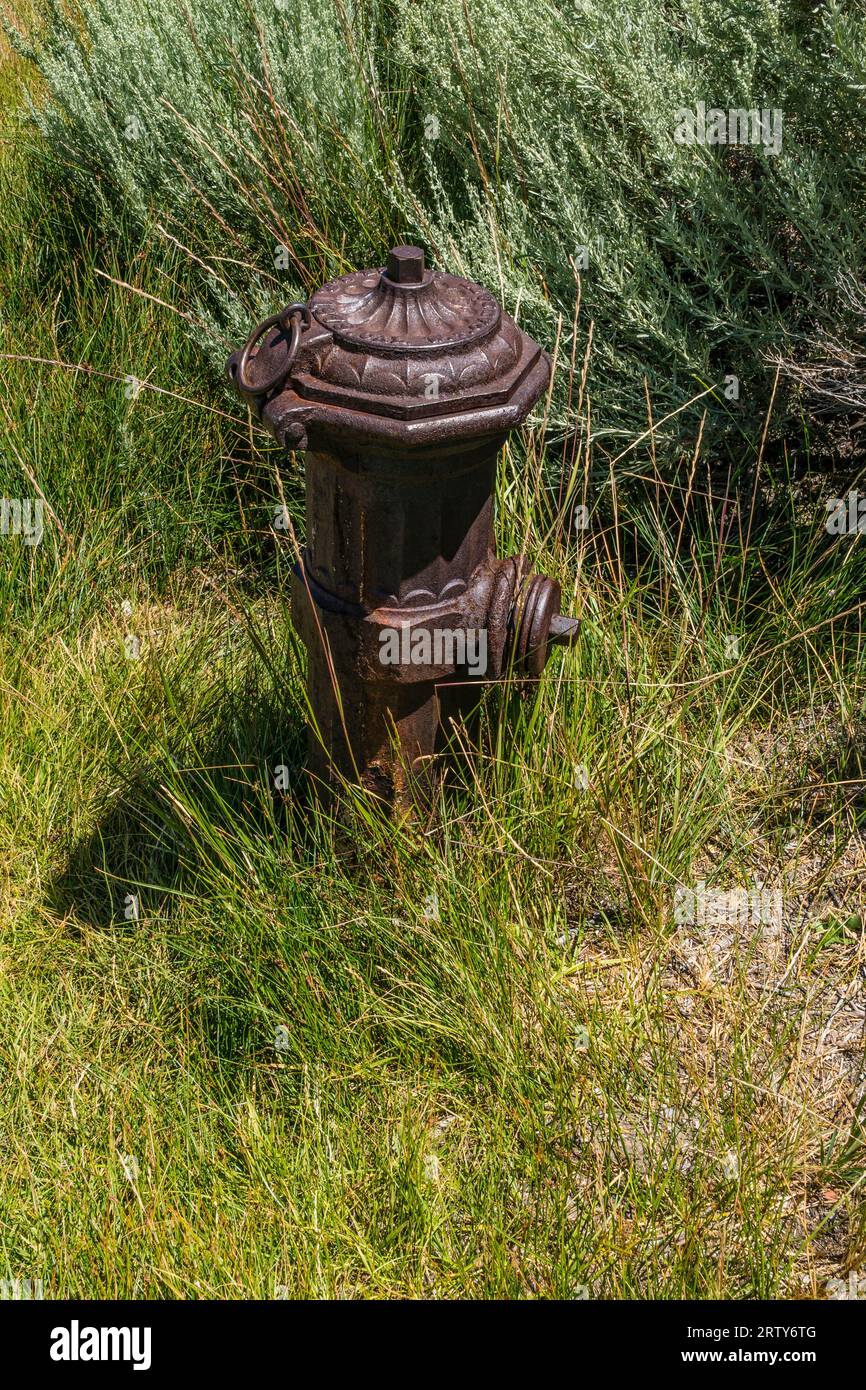 19th Century Fire Hydrant in the Bodie ghost town in California. Bodie ...