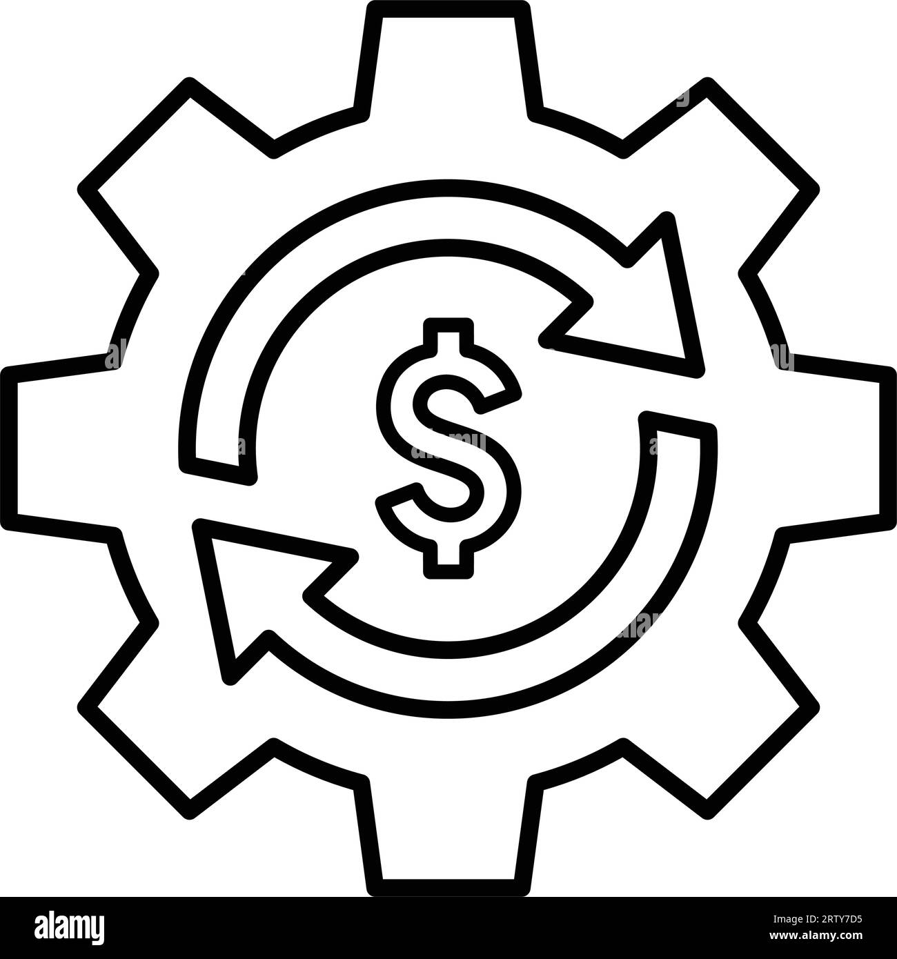 Costs Optimization Icon. Commercial use, printed files and ...