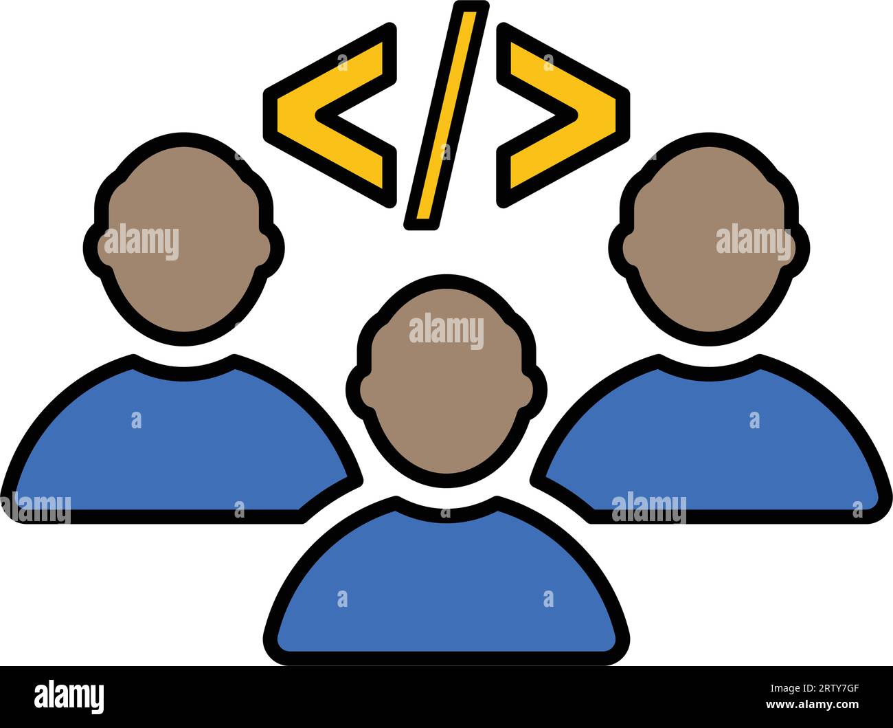 Cyber team Stock Vector Images - Alamy