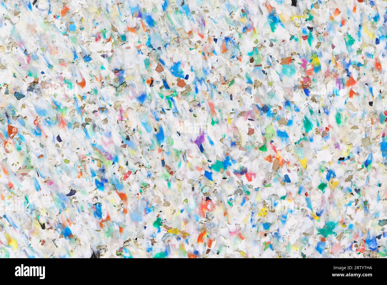 Plastic Recycling: Fused Pellets made of Plastic Waste Stock Photo - Alamy