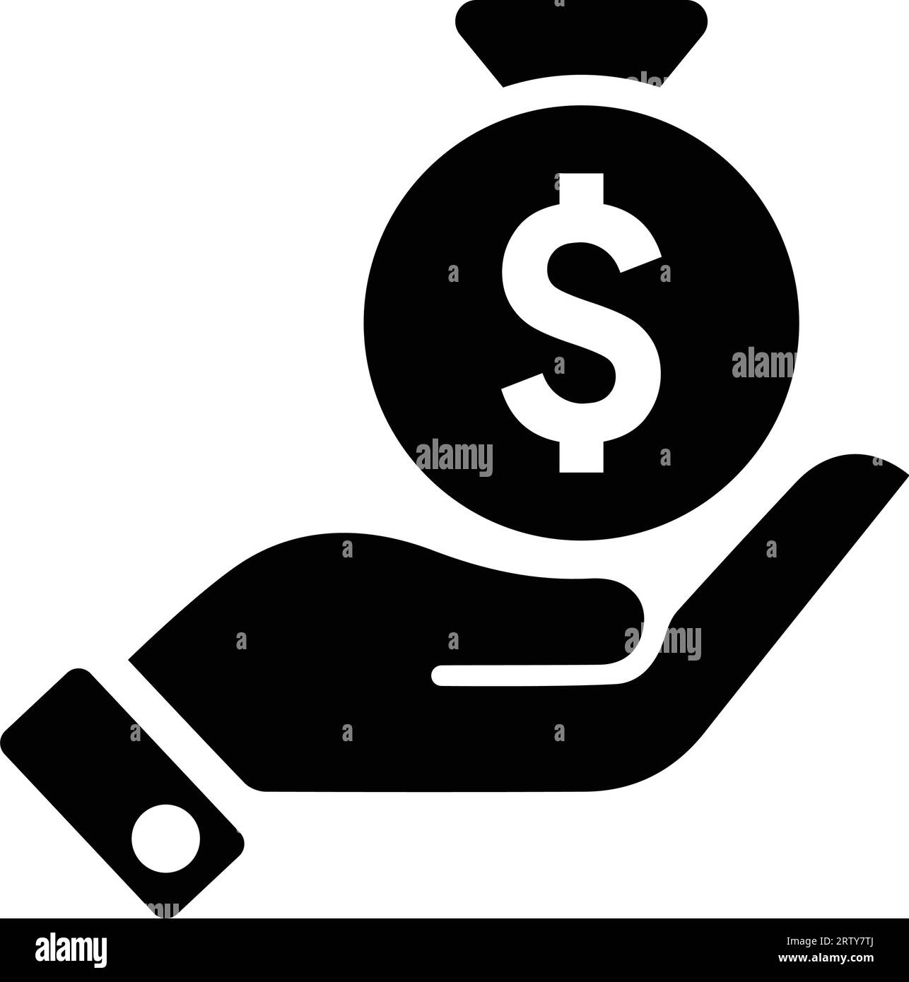 Money support Stock Vector Images - Alamy