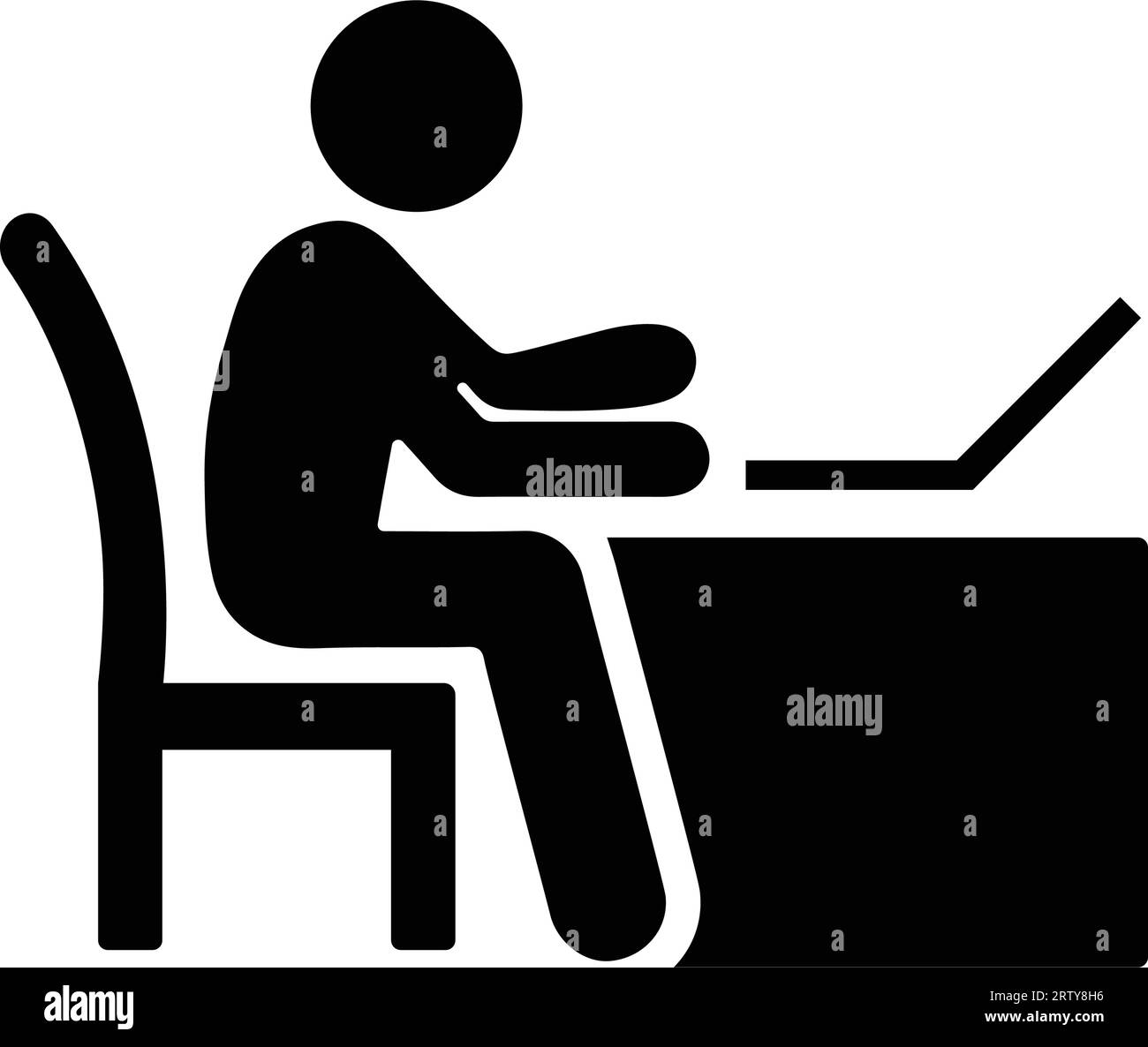 Work on Work icon. Stunning design suitable for web, print media ...