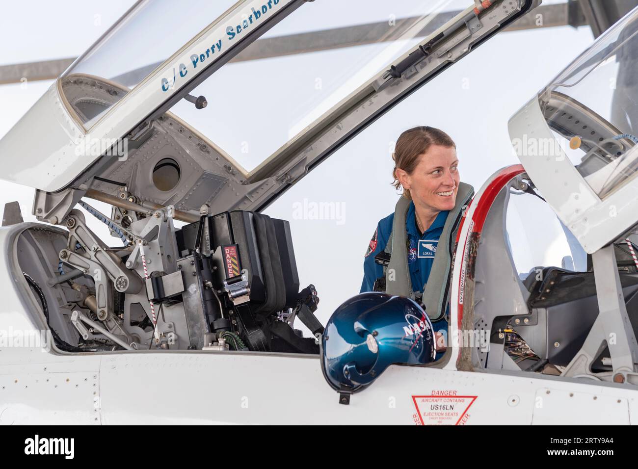 Houston, United States. 10 March, 2023. NASA astronaut Loral O’Hara ...