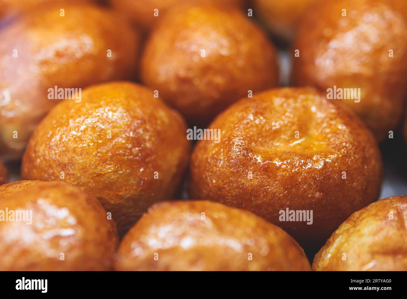 Lukumades greek donut hi-res stock photography and images - Alamy