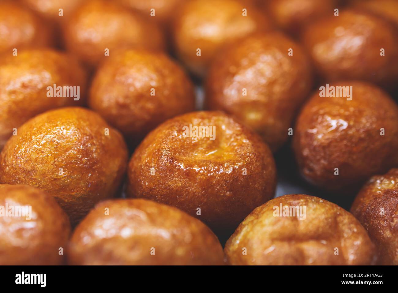 Lukumades greek donut hi-res stock photography and images - Alamy