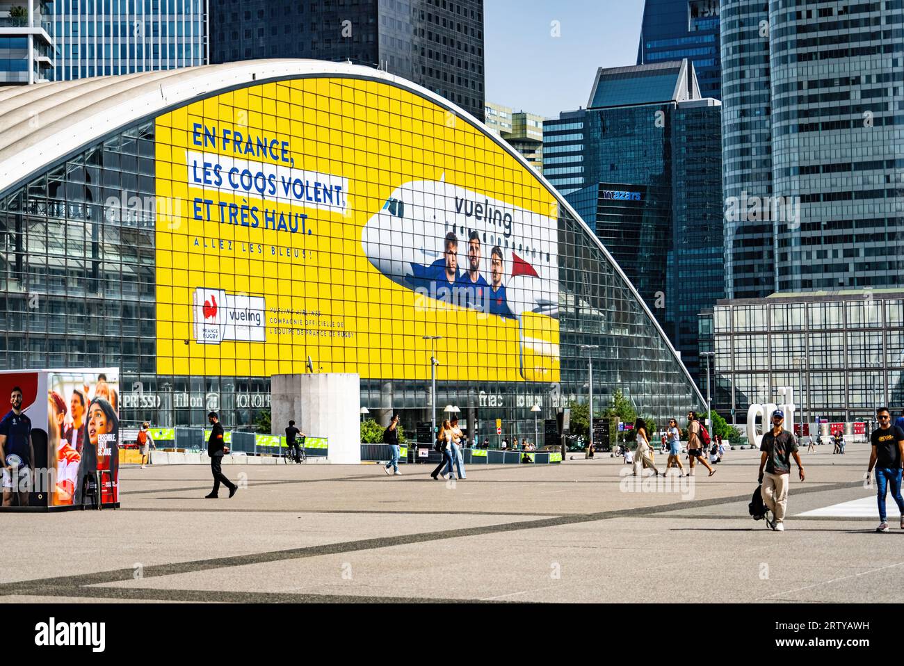 CNIT building at Paris La Defense - CITY OF PARIS, FRANCE - SEPTEMBER 4 ...
