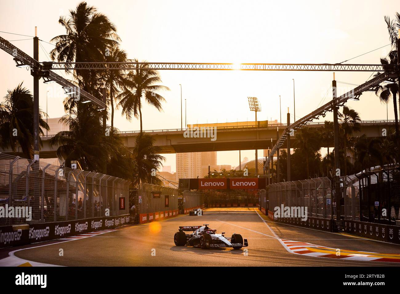 Singapore, Singapore. 15th Sep, 2023. #40 Liam Lawson (NZL, Scuderia AlphaTauri), F1 Grand Prix ...