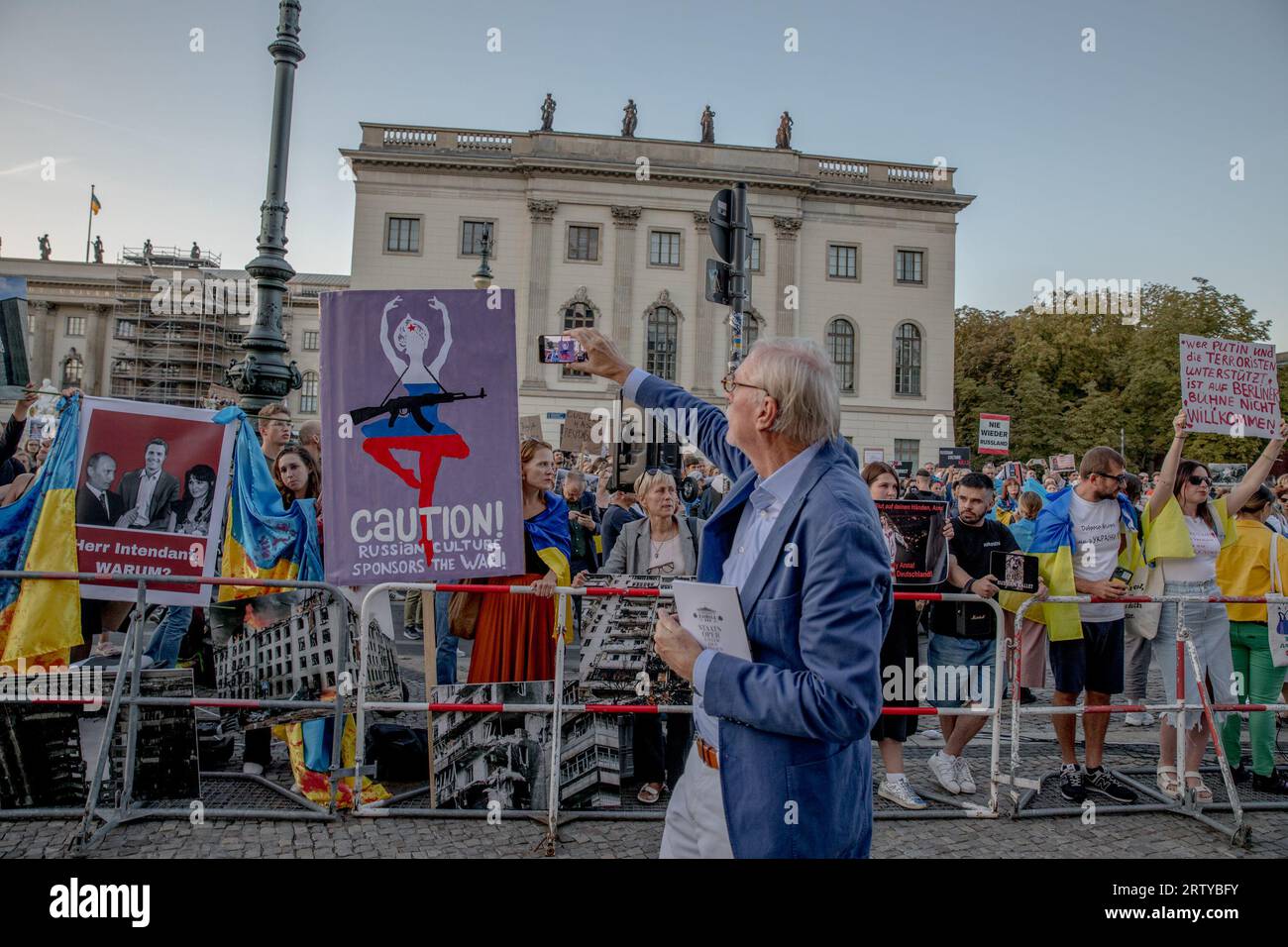 Berlin, Germany. 15th Sep, 2023. The grandeur of Berlin's Opera House ...