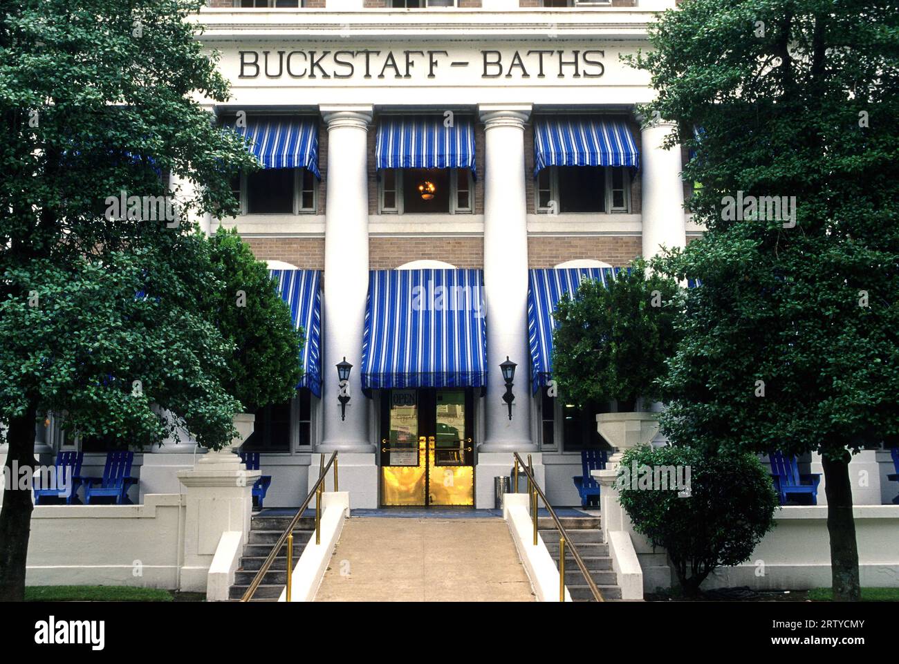 Buckstaff Bathhouse, Hot Springs National Park, Arkansas Stock Photo ...