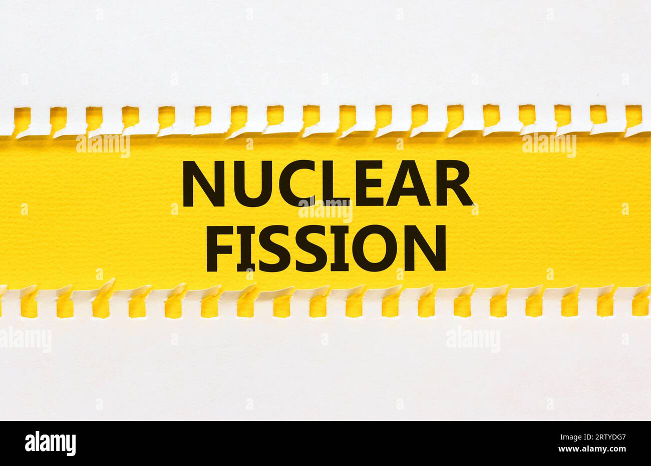 Nuclear fission symbol. Concept words Nuclear fission on beautiful ...