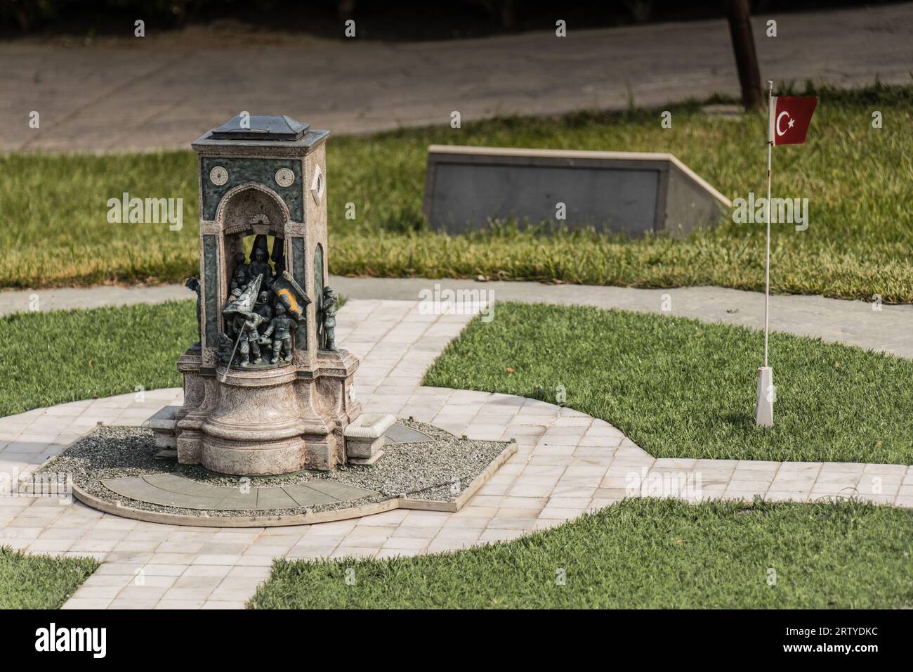 Mini Turkey scale model Stock Photo - Alamy