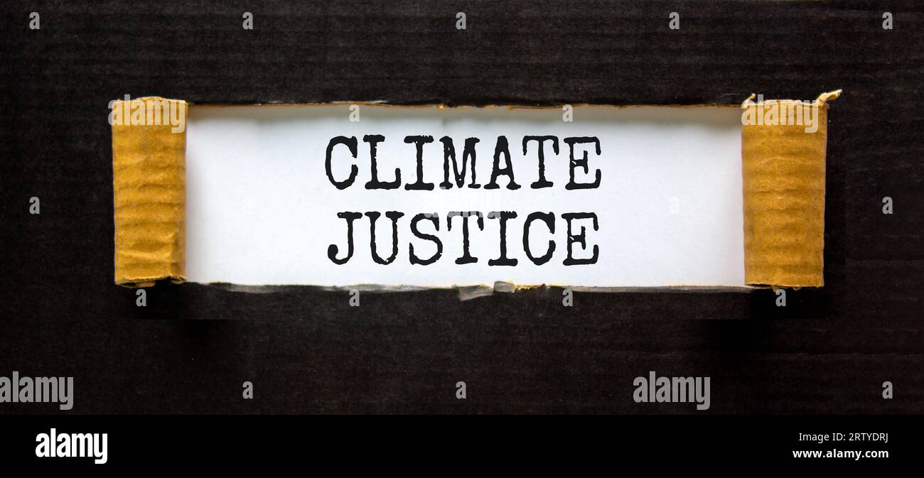 Climate justice symbol. Concept words Climate justice on beautiful ...