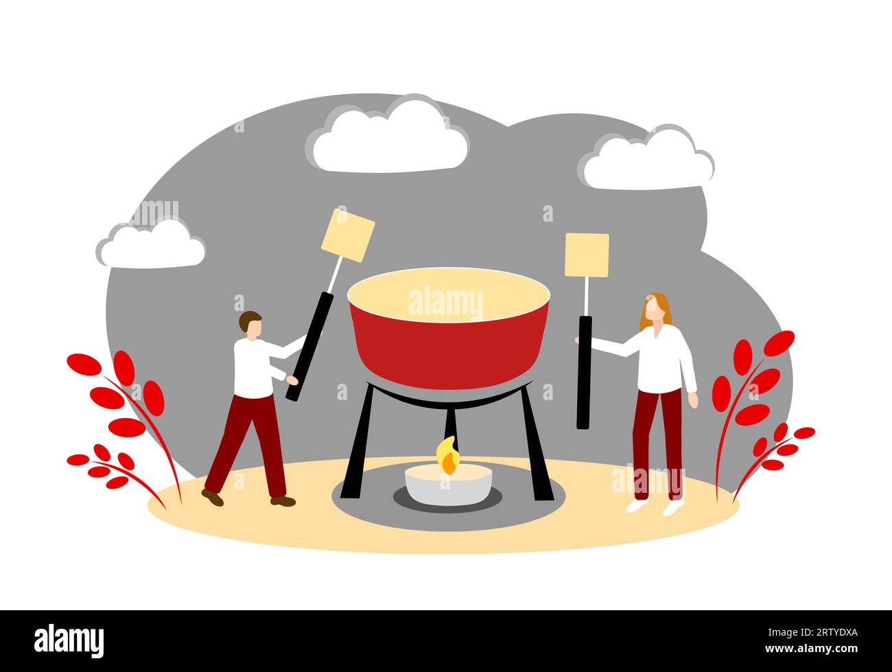 Person eating tasty cheese Stock Vector Images - Alamy