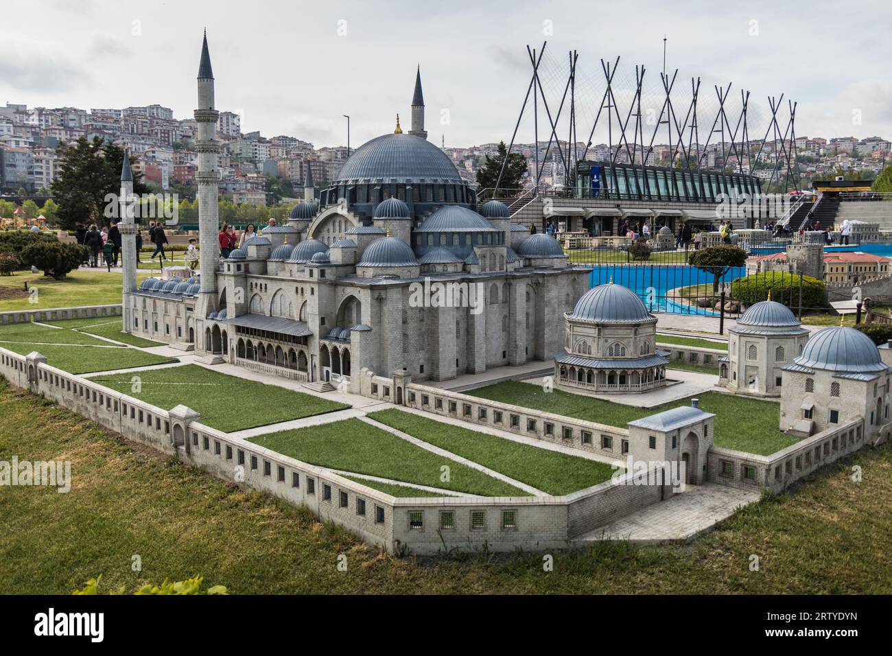 Mini Turkey scale model Stock Photo - Alamy