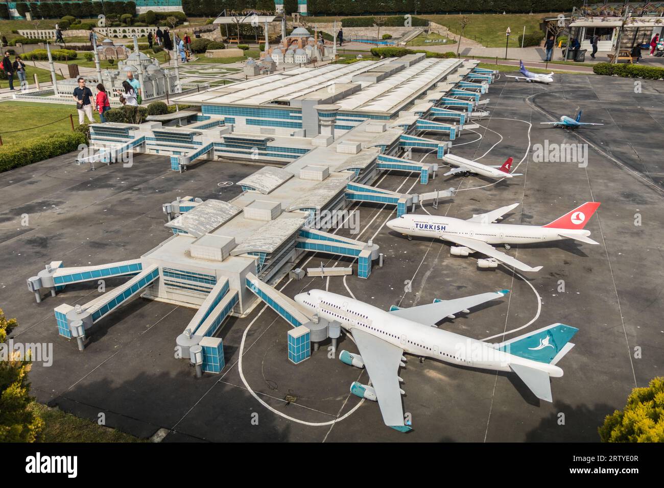 Mini Turkey scale model Stock Photo - Alamy