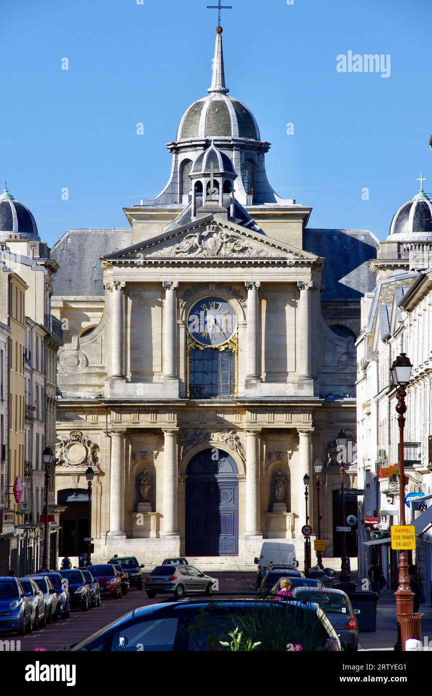 The Church of Notre-Dame, 1686. Versailles, France Stock Photo - Alamy