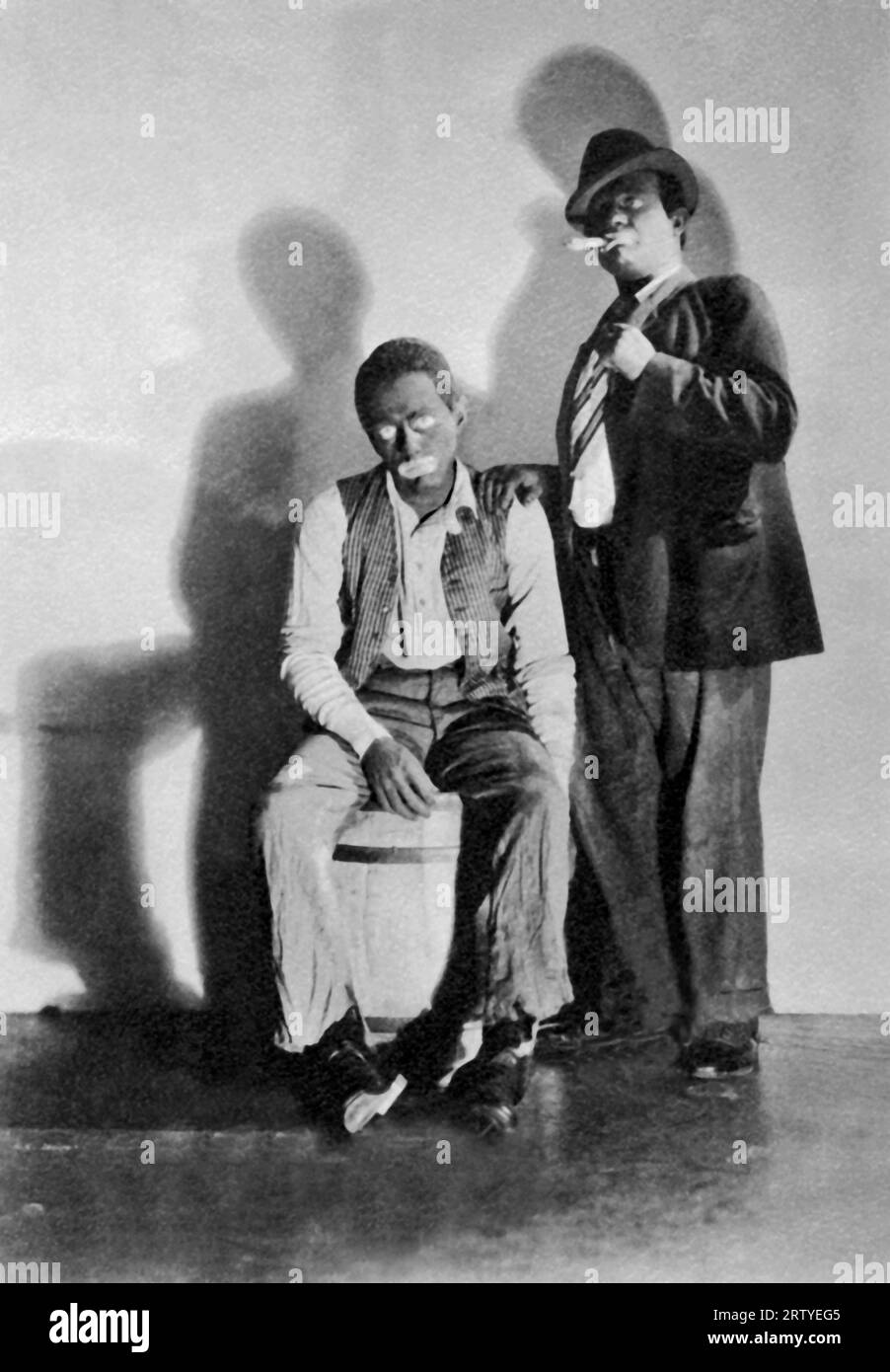 Chicago, Illinois: c. 1930 Freeman Gosden (Amos) and Charles Correll ...