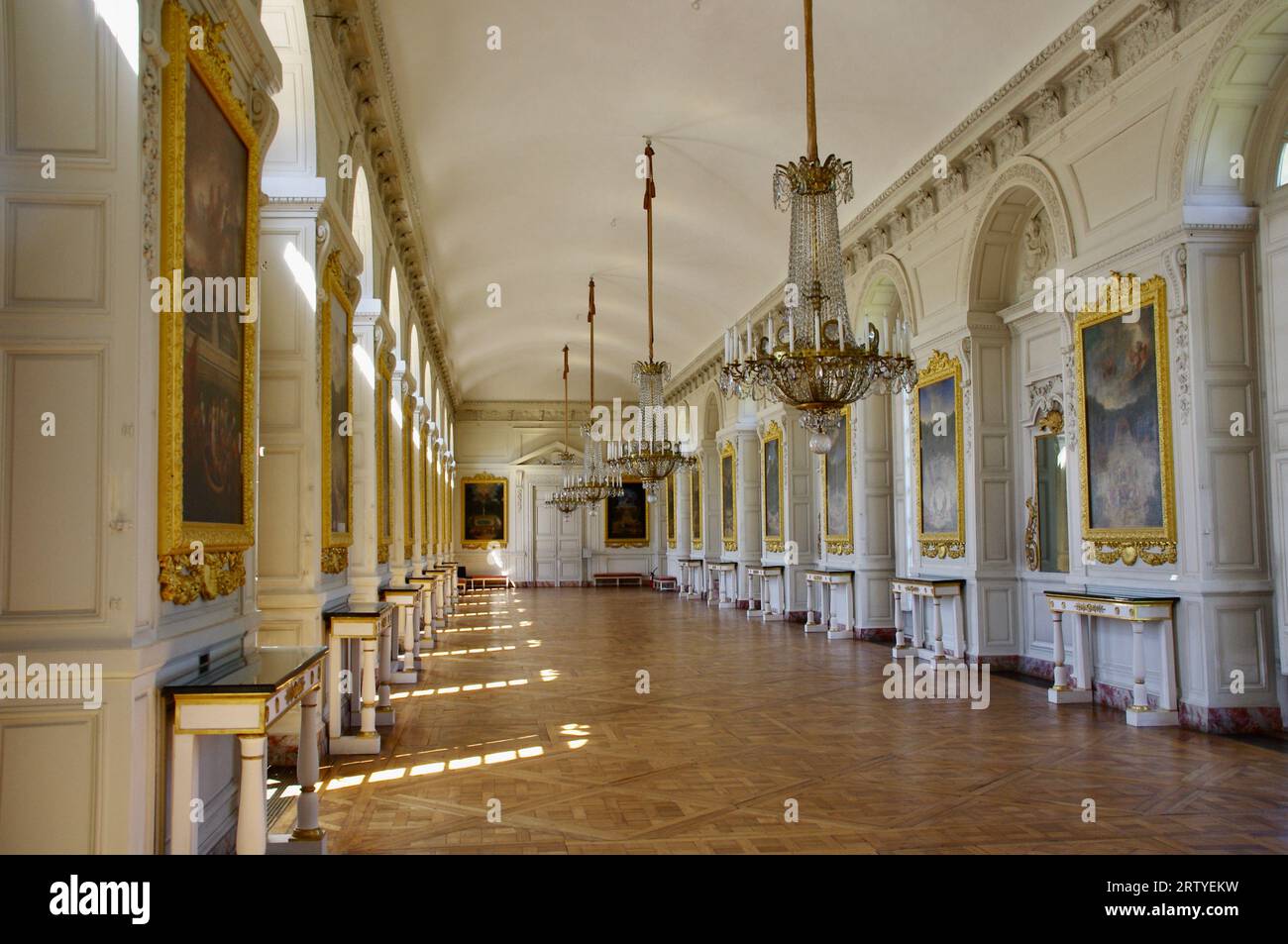 Interior of Le Grand Trianon at The Palace of Versailles. Versailles ...