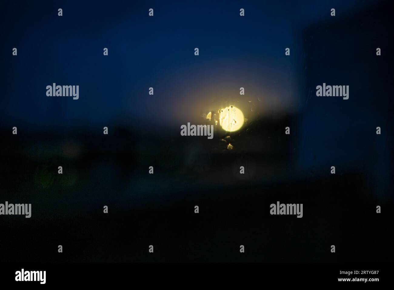 Shining winter city horizontal hi-res stock photography and images - Alamy