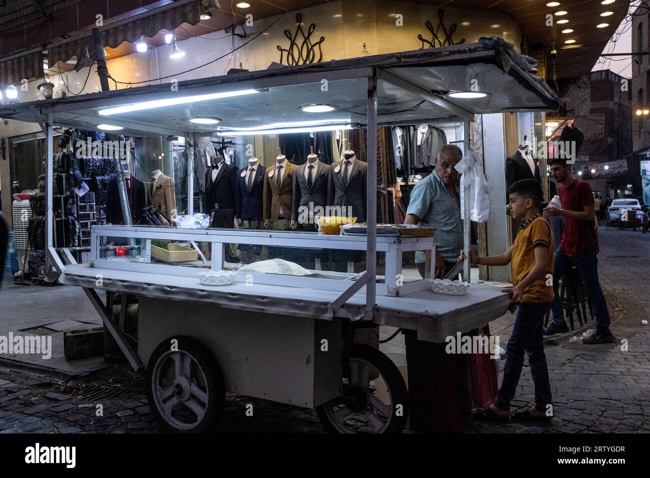 Iraq, Iraqi Kurdistan, Arbil on 2022-10-18. Daily documentary ...