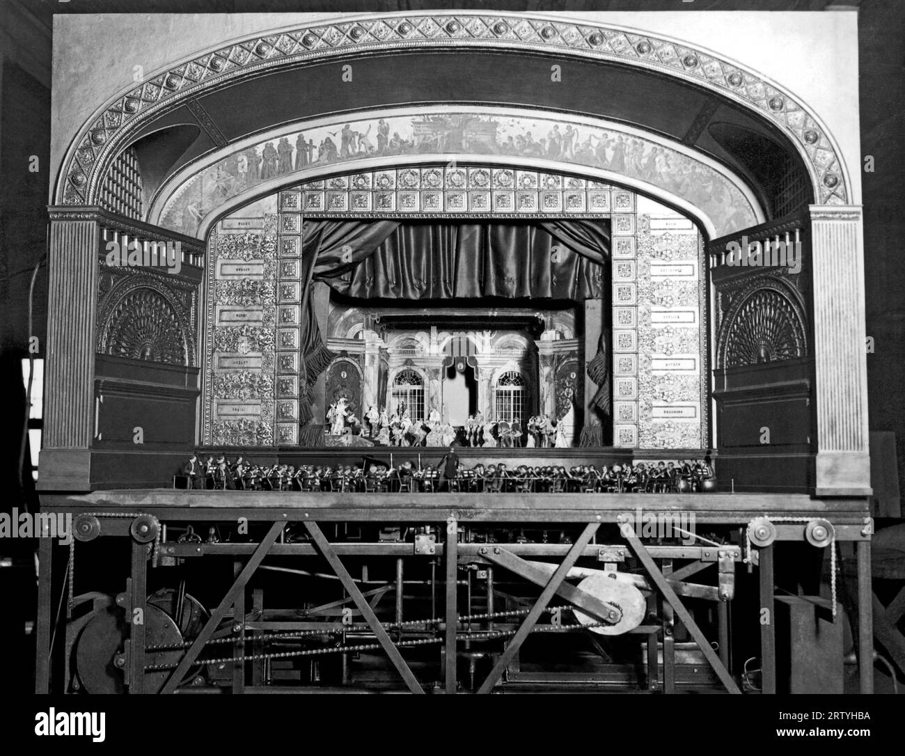Miniature opera Black and White Stock Photos & Images - Alamy
