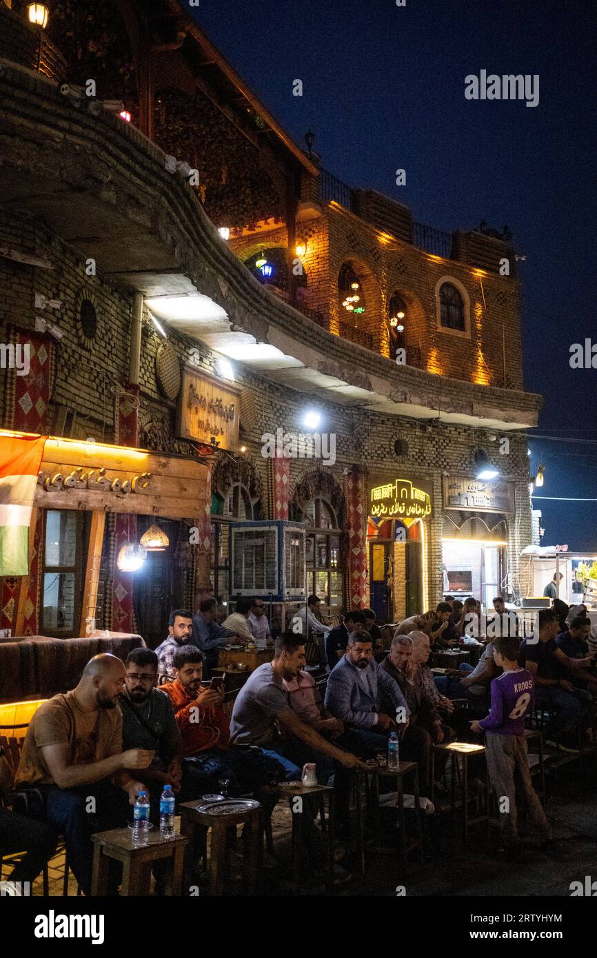 Iraq, Iraqi Kurdistan, Arbil on 2022-10-18. Daily documentary ...
