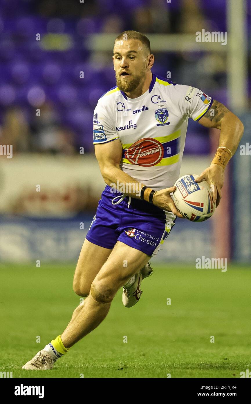 Warrington, UK. 15th Sep, 2023. Matt Dufty #1 of Warrington Wolves ...