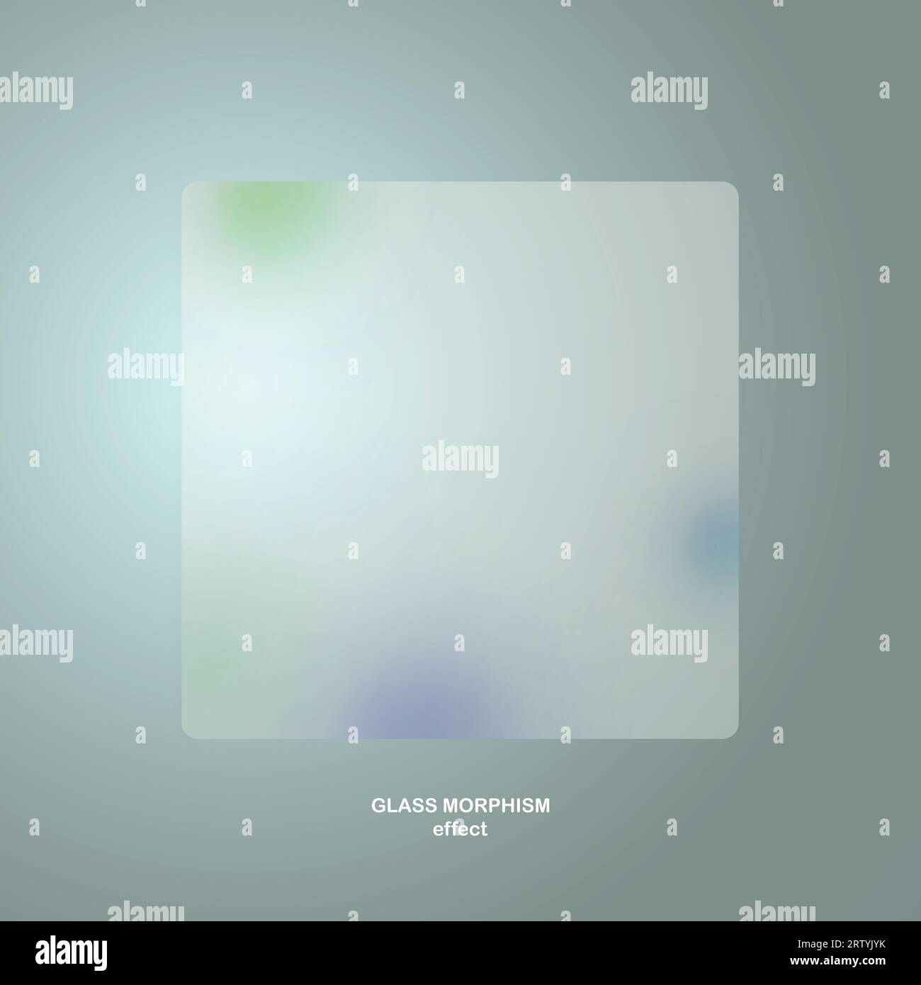 Modern background with glass morphism vector effect. Transparent glass ...