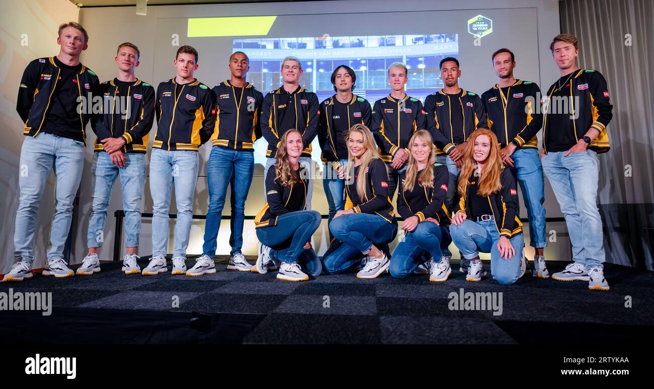 Rotterdam, Netherlands. 15th Sep, 2023. ROTTERDAM - Group photo during ...