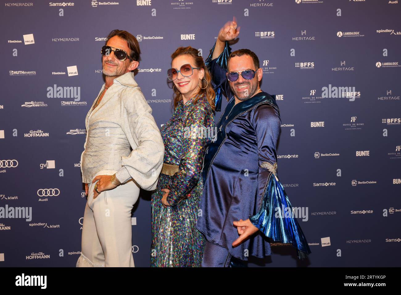 Berlin, Germany. 15th Sep, 2023. Hans-Werner Meyer (l-r), Nadine ...