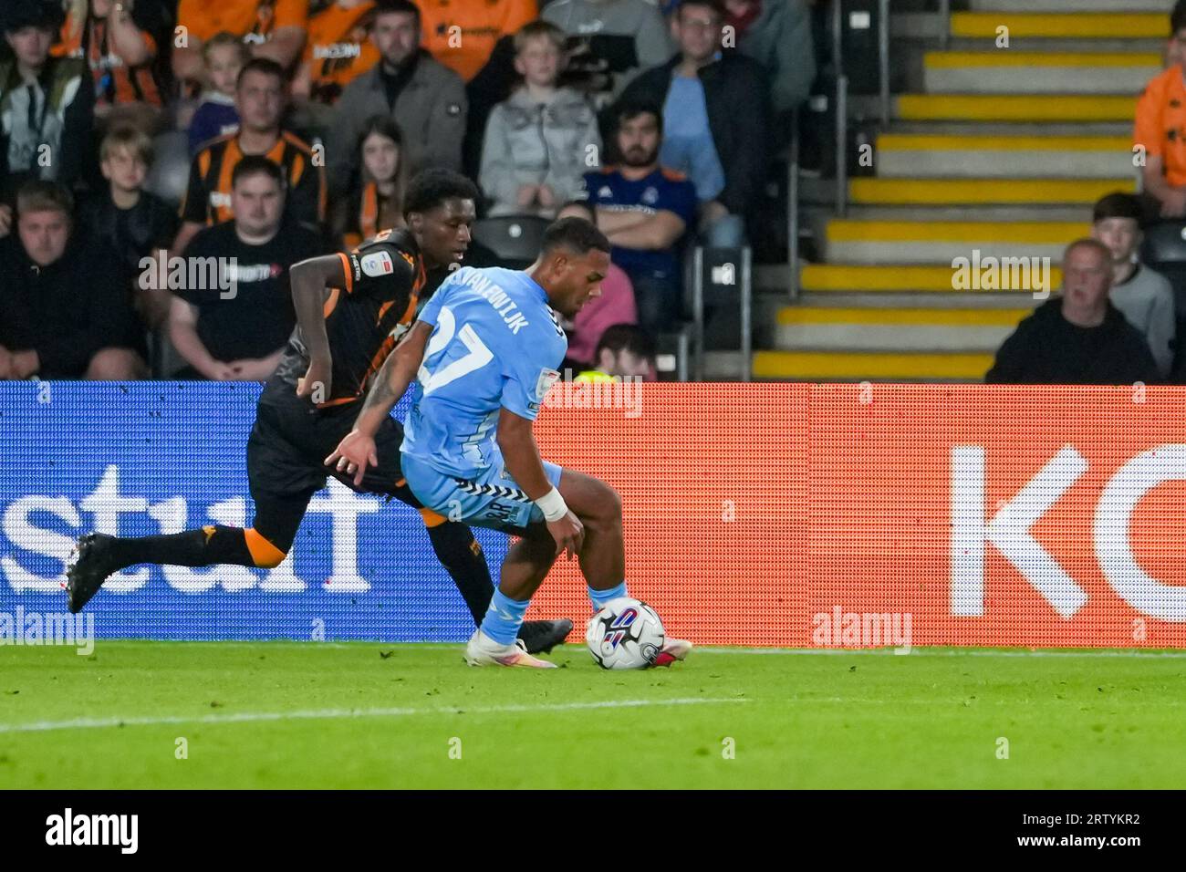Hull, UK. 15th September 2023. EFL Championship Football League: Hull ...