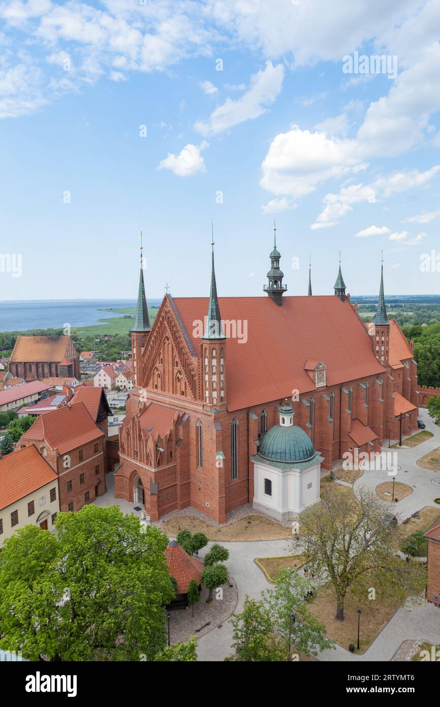 The city of Frombork, Gotic cathedral and residence of Kopernik ...