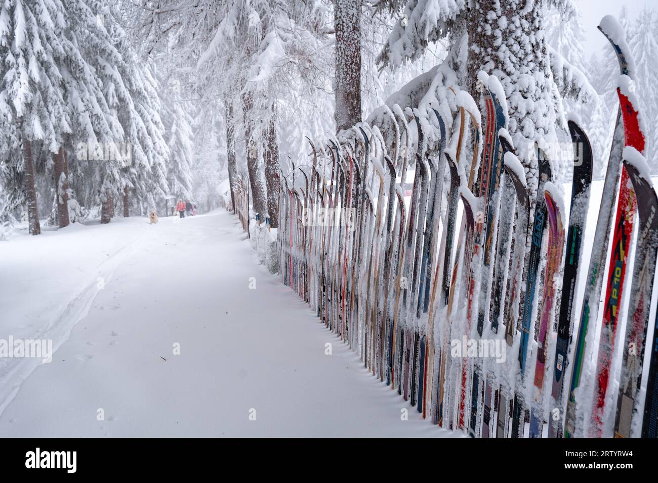 Snow fence highway hi-res stock photography and images - Alamy