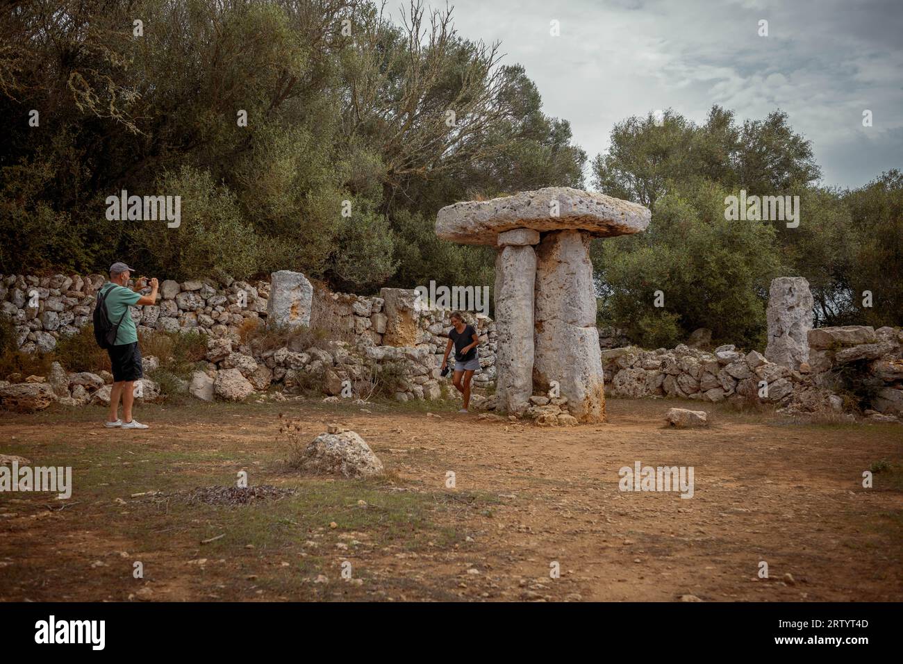 Ciutadella, Spain. 15 September, 2023: Menorca's Talayotic culture ...