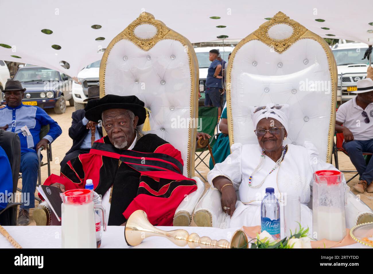 Okombahe: King's Festival of the Damara: King Justus (Gaob Justus ...