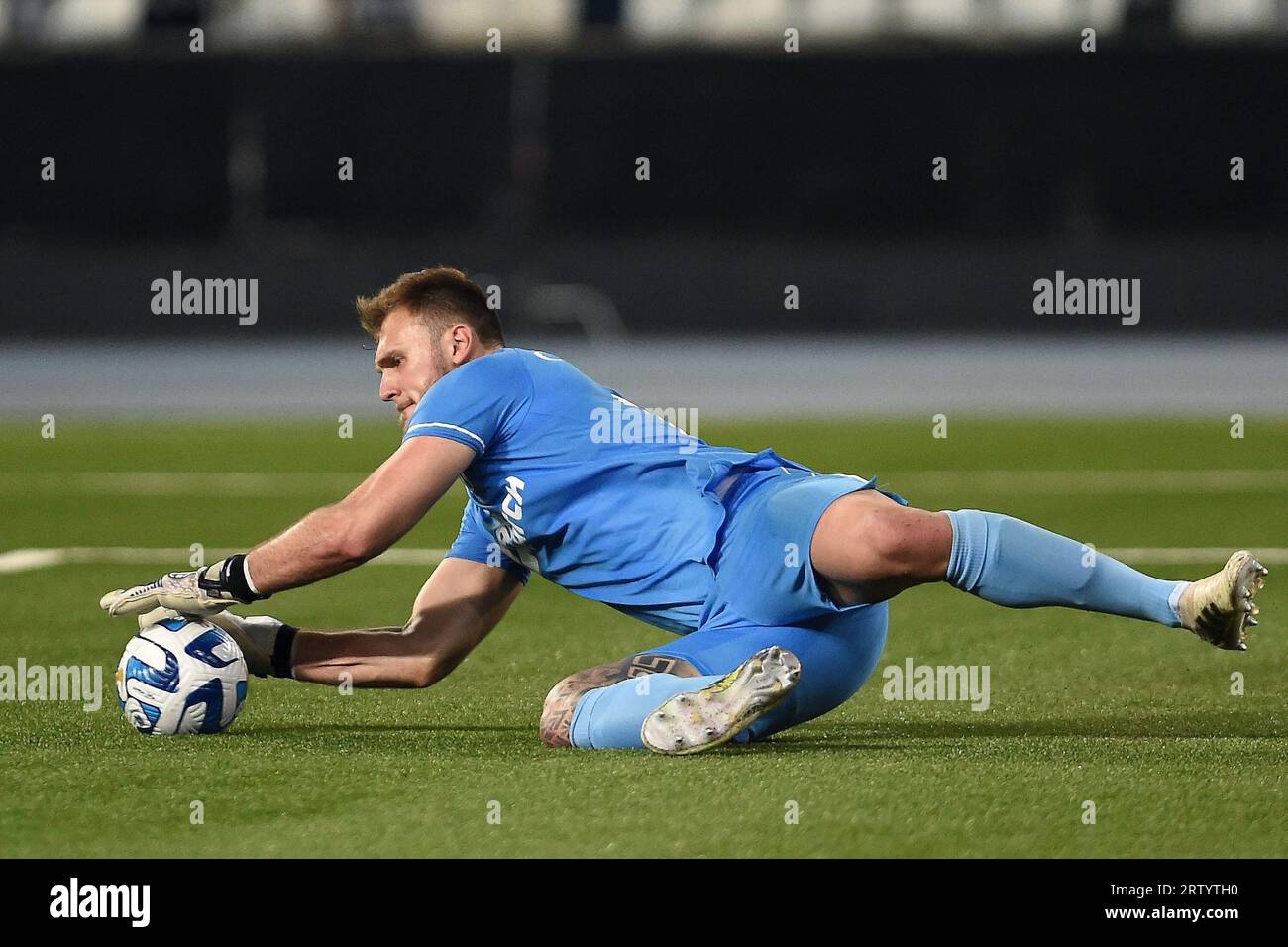 Rio de Janeiro, July 25, 2023. Soccer goalkeeper Lucas Perri of the ...