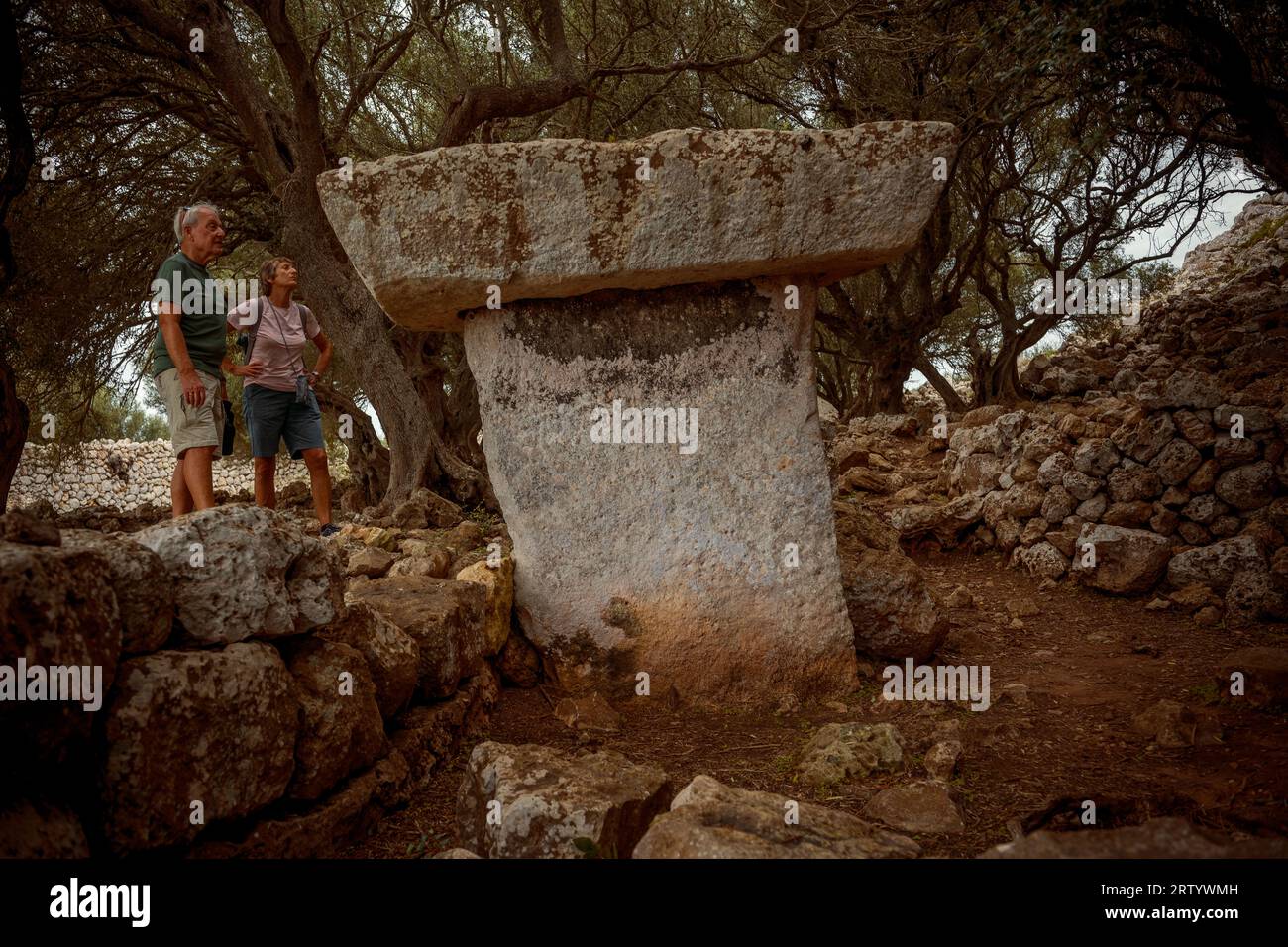 Ciutaella, Spain. 15 September, 2023: Menorca's Talayotic culture ...