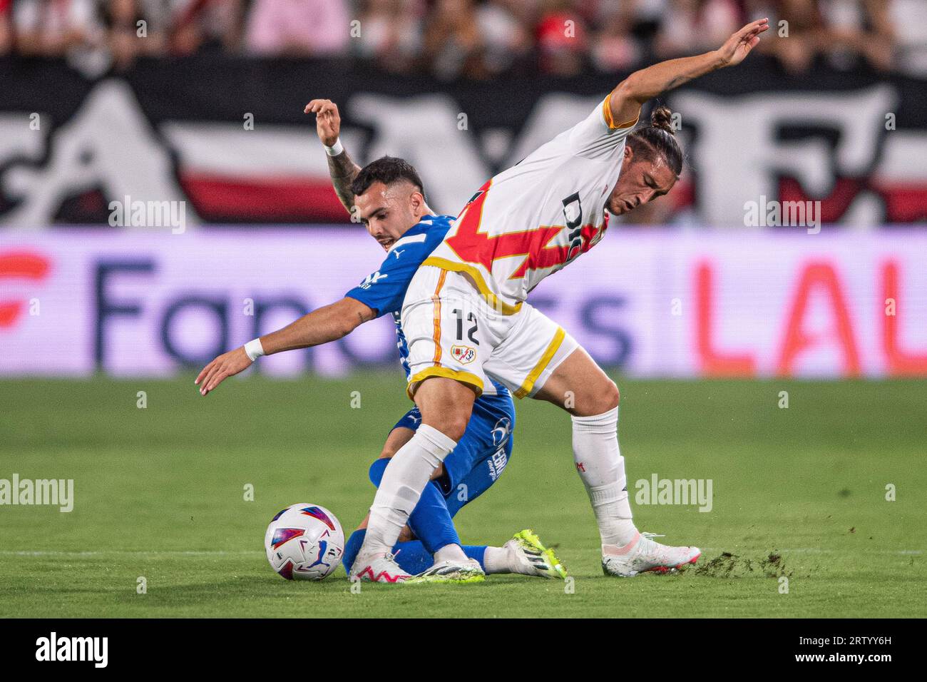 15th September 2023; Campo de Fútbol de Vallecas, Madrid, Spain ...