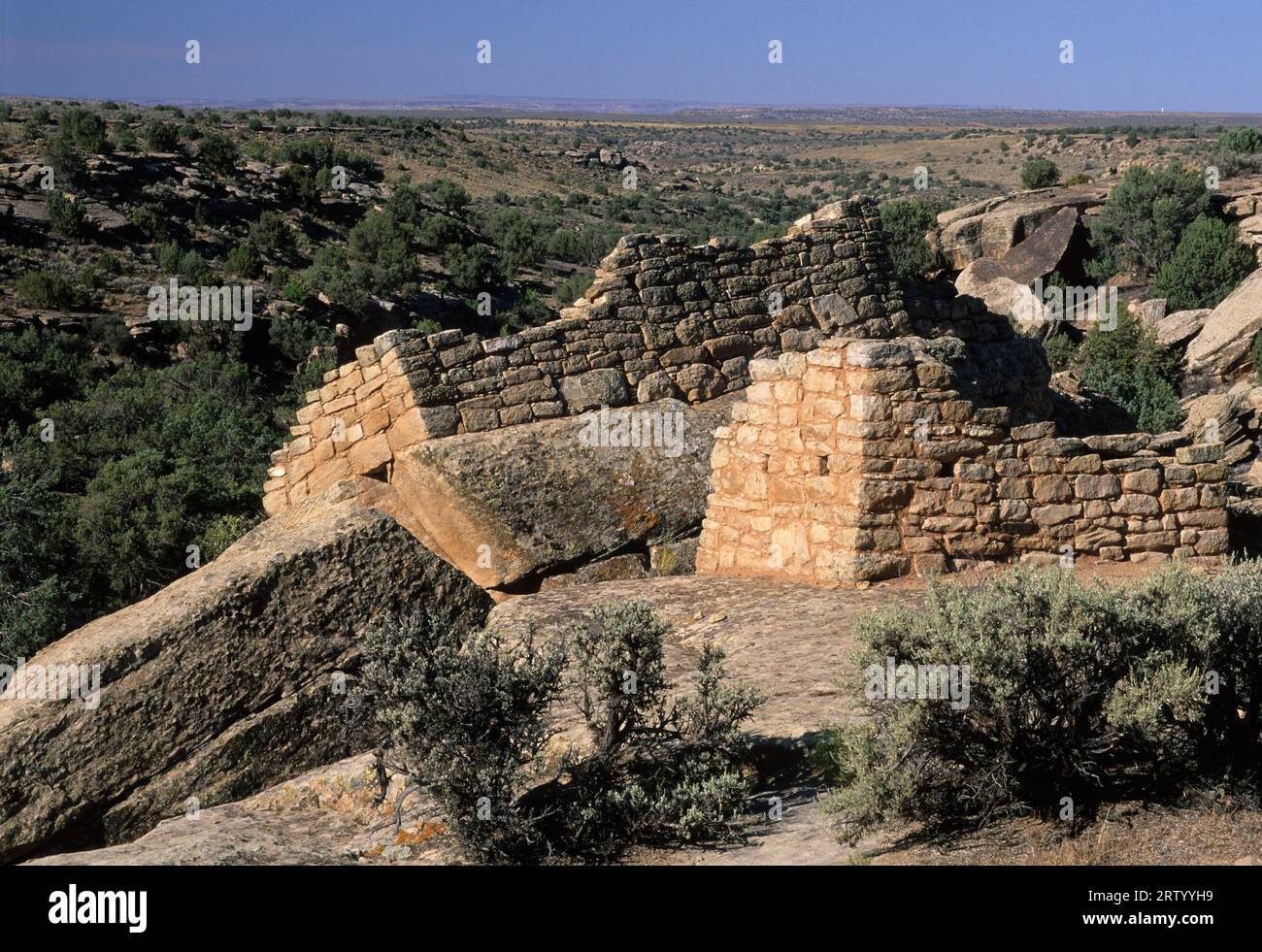 Tilted Tower, Holly Unit-Hovenweep National Monument, Colorado Stock ...