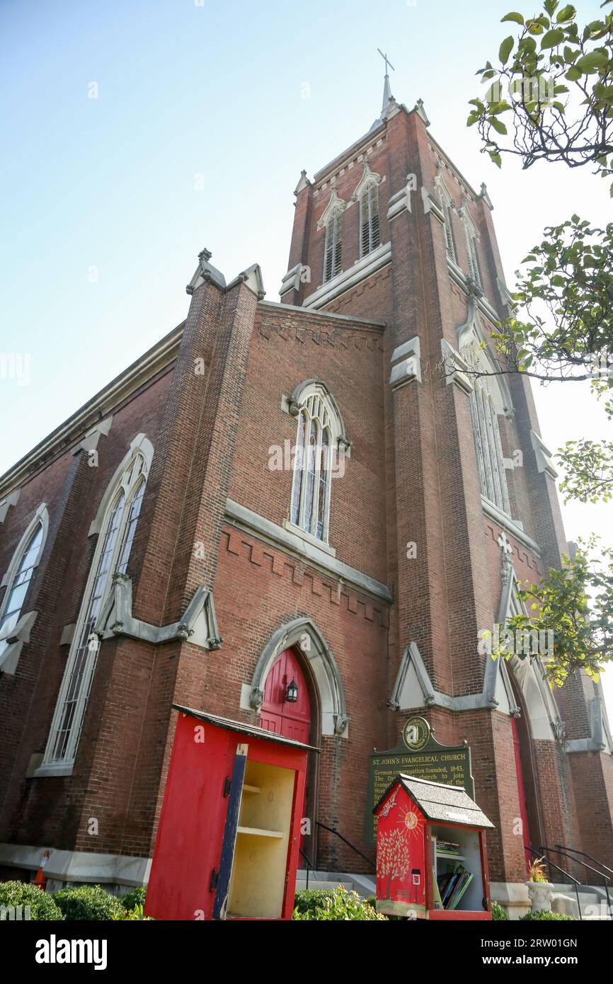 St. John United Church of Christ on Market street in the NuLu District ...