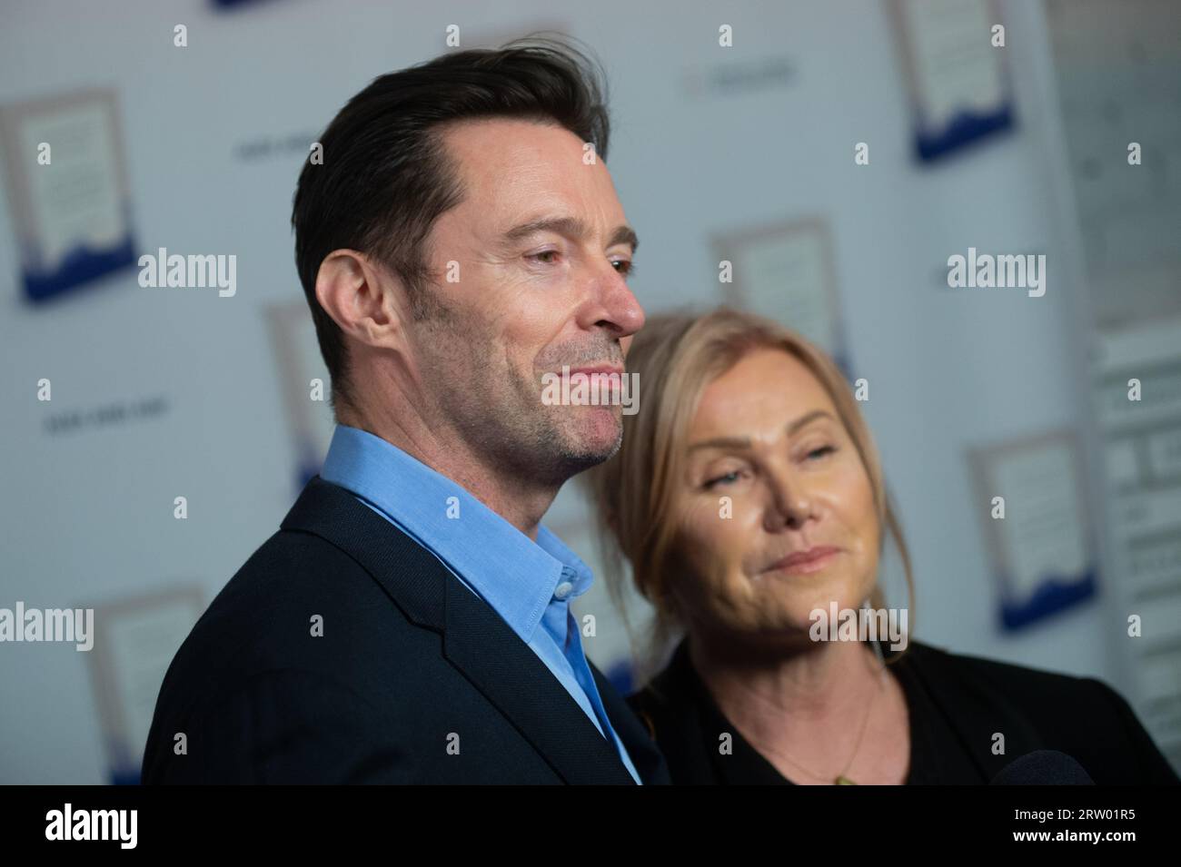 Hugh Jackman and Deborra-lee Furness attend Bob Roth's "Strength In ...