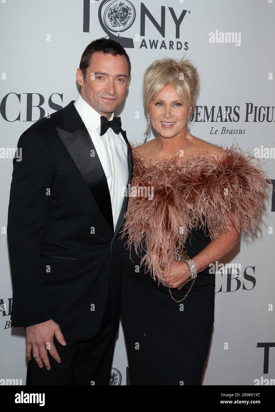 Hugh Jackman and Deborra-Lee Furness attend the 66th Annual Tony Awards ...