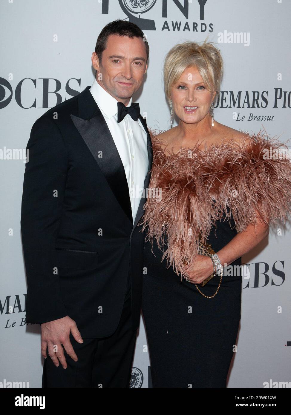 Hugh Jackman and Deborra-Lee Furness attend the 66th Annual Tony Awards ...