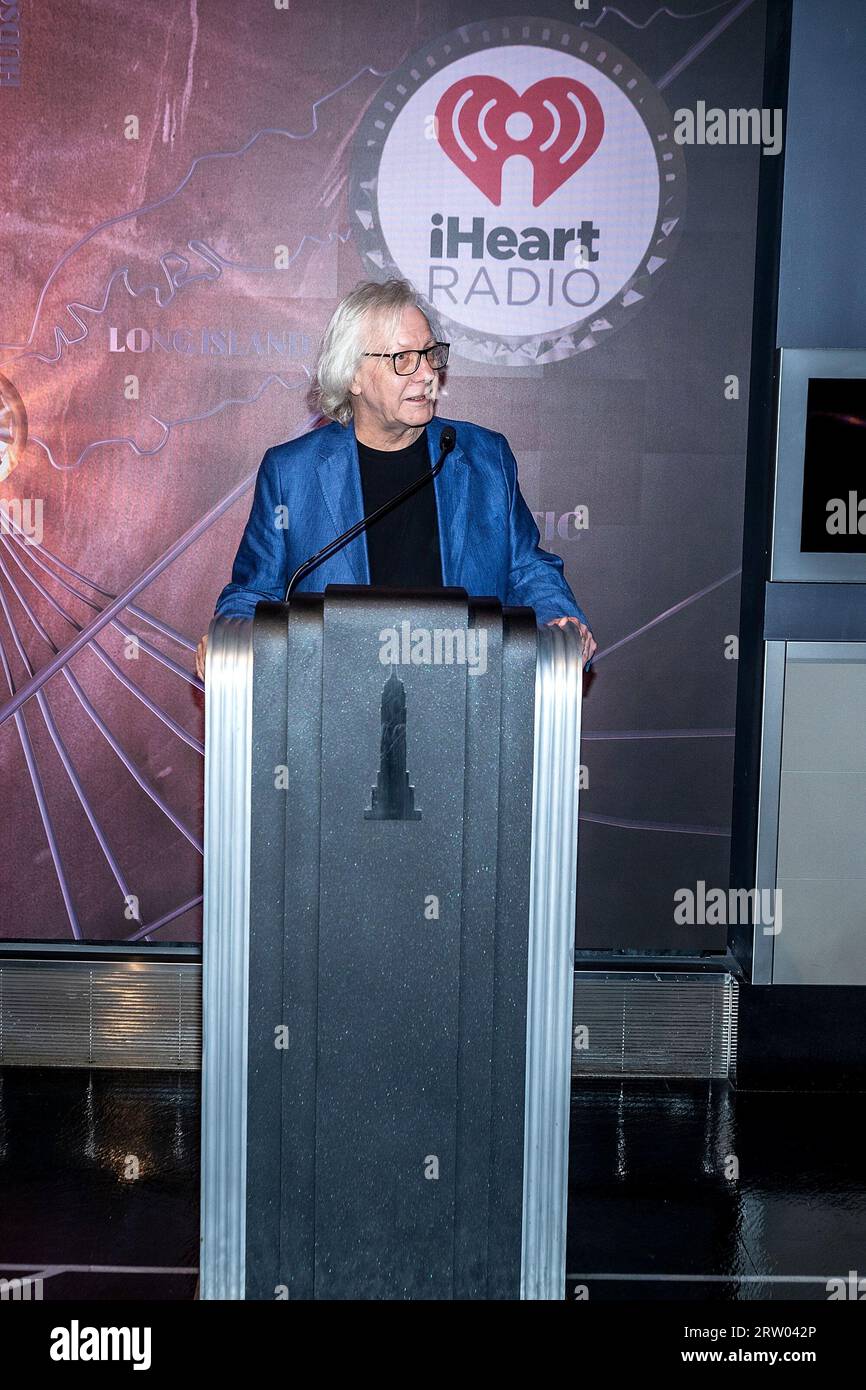 New York, NY, USA. 15th Sep, 2023. Jim Kerr at the Lighting of the ...