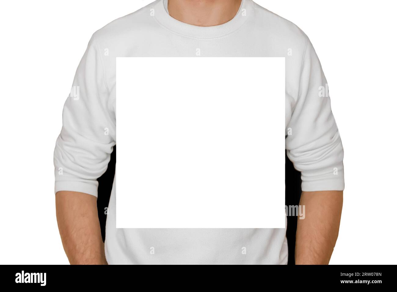 Blank Space White Square Empty Design Place Text Mock Up Pattern Sample ...