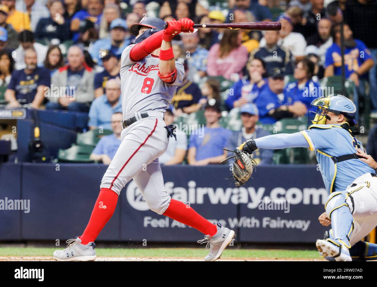 Milwaukee, United States. 15th Sep, 2023. Washington Nationals ...