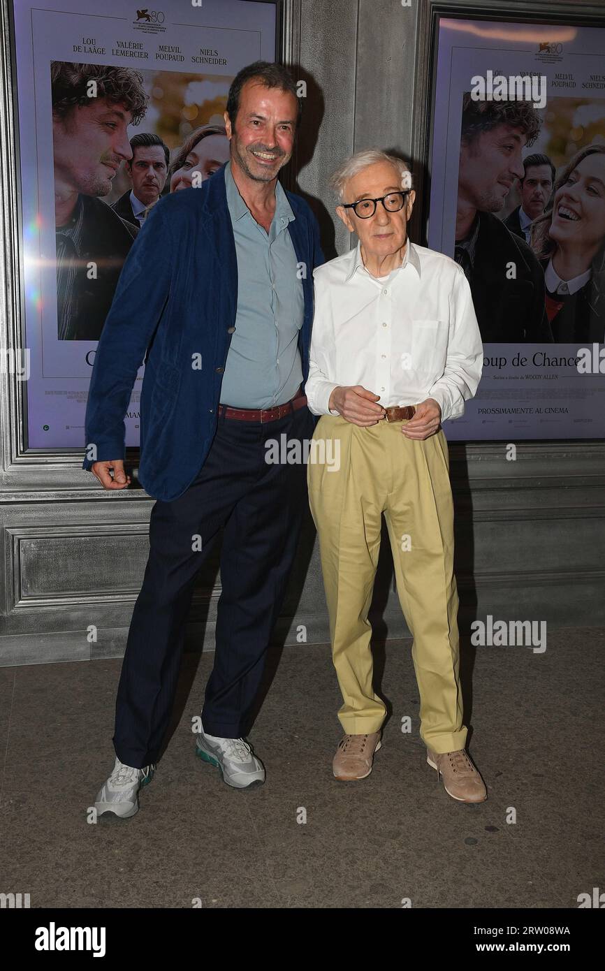 Woody allen and andrea occhipinti hi-res stock photography and images ...