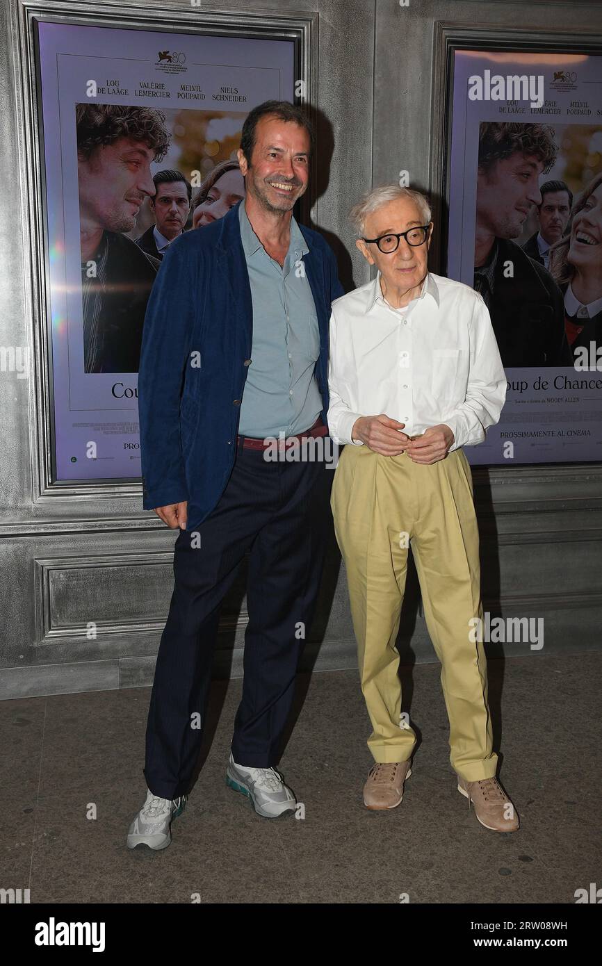 Woody allen and andrea occhipinti hi-res stock photography and images ...