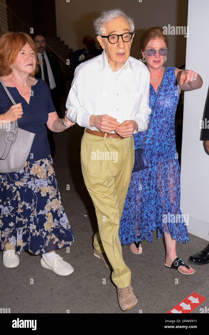 Rome, Italy. 15th Sep, 2023. Woody Allen attends the photocall of the ...